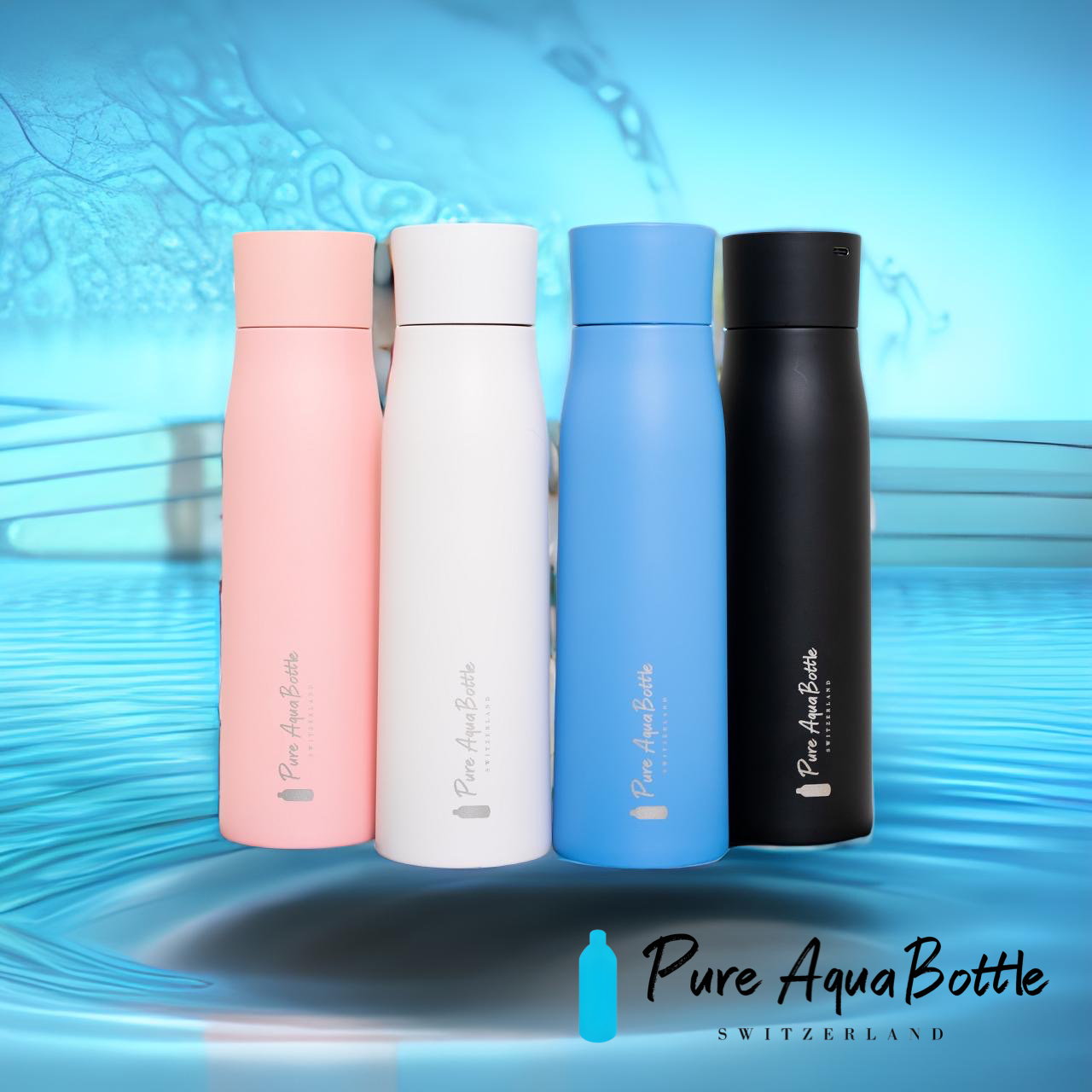 PureAquaBottle - Your smart and sustainable hydration solution